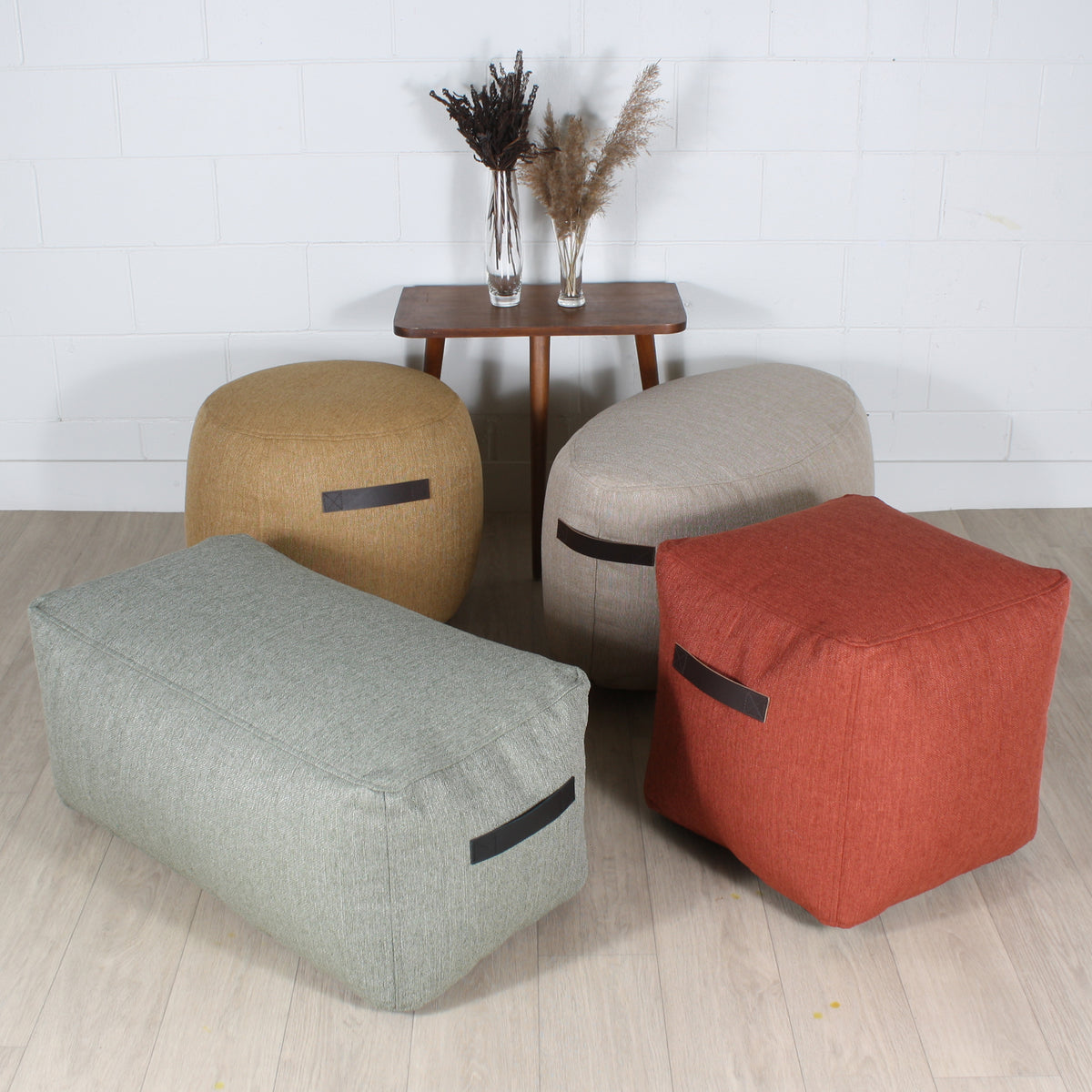 Pouf MORGANE ovale démo – Marie Dooley Maison